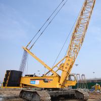 China Hydraulic System Used Crawler Crane with 24-96m Boom Length and 4m Minimum Working Radius for Heavy Duty Lifting for sale