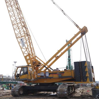 China 350 KW Engine Power Used Crawler Crane with 100ton Rated Loading Capacity and 24-96m Boom Length for sale