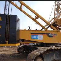 China Max Travel Speed 1.2 Kmh Second Hand Crawler Crane Heavy Machinery Designed For Tough Construction Jobs for sale