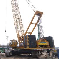 China Hydraulic Pre Owned Crawler Crane with 300 Tons Maximum Lifting Capacity and 24-96m Boom Length for Heavy Lifting Tasks for sale