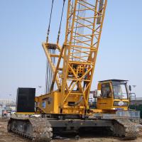 China Electronic Proportional Control Hydraulic Crawler Crane with 128/153kW Engine and 91m Max Lifting Height for sale