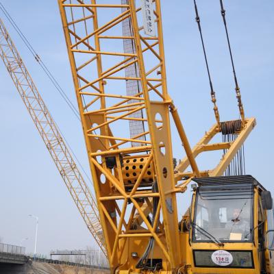 China Used Crawler Crane with 100ton Rated Loading Capacity 9-18 M Fly Job Length and 350 KW Engine Power for Construction Sites for sale