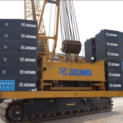 China Used Crawler Crane with 100 Ton Rated Loading Capacity, 10-50 Meters Jib Length, and 400L Fuel Tank for Heavy Construction for sale