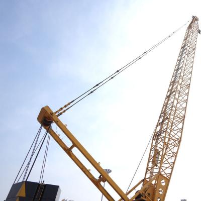 China Pre Owned Crawler Crane with 1.2 Km/h Travel Speed 800mm Crawler Width and 9-18 Meters Fixed Jib Boom for sale