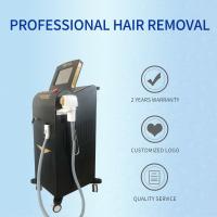 China Diode Laser Hair Removal Machine With 808nm+755nm+1064nm Painless Fast Hair Removal for sale