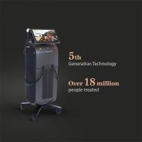 China 4 Wavelengths Diode Ice Laser Machine Vertical Hair Removal Picosecond Nd Yag for sale
