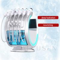 China Ice Blue H2O2 Beauty Machine , Oxygen Aqua Peel Hydrodermabrasion Facial Machine for sale