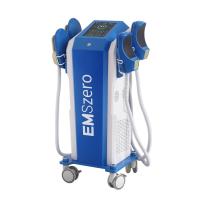 China Muscle Sculptinging Body Machine , 13 Tesla 4 Handle Fat Freezing Machine for sale