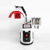 China Scalp Care PDT LED Light Therapy Machine , Laser Hair Growth Machine With Analyzer for sale