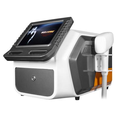 China Painless Q Switched Nd Yag Laser Machine 3 Wavelength Diode Laser Hair Removal 10.4 Inch for sale