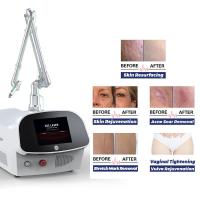China Glass Tube Co2 Fractional Laser Machine 635nm For Skin Birthmark Acne Removal for sale