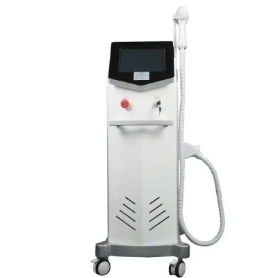 China 1200W Professional Diode Laser Hair Removal Machine 755 808 1064nm 3 Wavelength Cooling Head Painless Epilator for sale