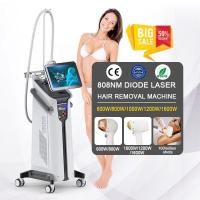China Customizable Fluence Diode Laser Hair Removal Machine 1200W Power for sale