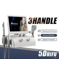 China Multifunction Portable Hifu Face Lifting 3D 4D 5D Skin Tightening HIFU Machine for sale