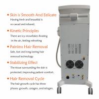 China Efficient Diode Laser Hair Removal Machine Air Water Semiconductor Module Included for sale