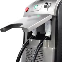 China Diode Laser Hair Removal Machine ND Yag Laser Tattoo Removal Spot Size 13*20mm Commercial for sale