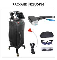 China Adjustable Energy Diode Laser Hair Removal Machine Logo Customized Logo Crystal Temperature -20-5°C for sale
