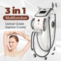 China Hot Selling 3 in 1 E-light IPL OPT RF ND Yag Laser Tattoo Removal Hair Removal Machine for sale