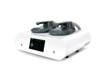 China Butt Arm Muscle Sculpting Machine 2 Handles Tesla Ems RF For Tightening Skin Weight Loss for sale