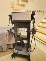 China 8 In 1 Beauty Salon Commercial Equipment Facial Vertical Stand Microdermabrasion Diamond Aqua Peeling Facial Machine for sale