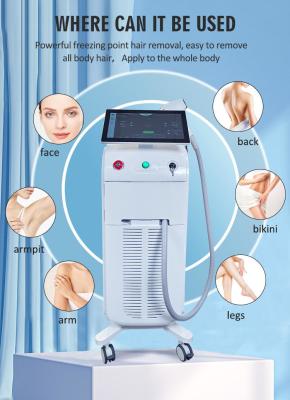 China Powerful 808nm Diode Laser Hair Removal Machine With 15.6inch Touch Screen For Fast Results for sale