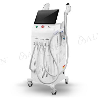 China 3-in-1 diode laser hair removal (OPT) picosecond laser multi-functional combination machine for sale