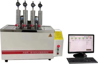 China Practical Thermal Deformation Hdt Vicat Testing Machine By Computer Control for sale