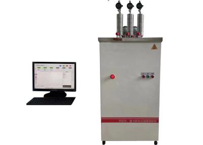China Computer Controlled Plastics HDT Vicat Testing Machine With Maximum Temperature Error Of ± 0.5℃ for sale