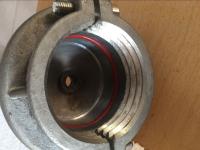 China Pvc Plastic Pipe End Protection Caps , 90mm Plastic Pipe Testing Equipment End Cap for sale