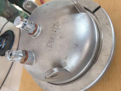 China Casting Technics 140mm Plastic Pipe End Caps SS Material ISO9001 Standard for sale