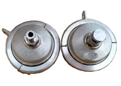 China Silvery White 304# Stainless Steel Plastic Pipe Seal End Caps for Precision Casting within Meet Standard ISO1167 for sale