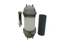 China Nickel Coating Pvc Pipe Testing Equipment End Cap , 450mm Tube End Caps Metal Material for sale