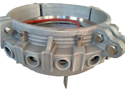 China DN 500mm Precision Casting End Caps Exterior Size Φ640*380mm For Pressure Testing PVC Pipe Seal for sale