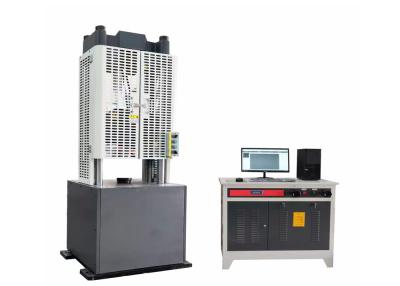 China Microcomputer control electrohydraulic servo-hydraulic universal testing machine for steel for prestressing of concrete for sale
