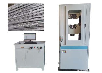 China Hydraulic universal testing machine for weldable reinforcing steel-Bar, coil and decoiled tensile bend test for sale