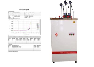 China Innovative Computer Controlled Heat Deflection Temperature Plastic HDT and VST Test Machine for Advanced Material Research for sale