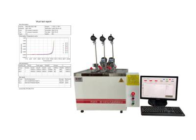 China Choose the HDT VICAT Testing Machine for precise and testing results. Contact us today for more information for sale