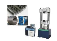 China Servo Hydraulic Testing Machine Featuring Hydraulic Gripping System Operated by Push Button Panel for User Friendly Material Testing for sale