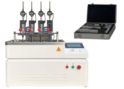 China HDT VICAT Testing Machine solution for measuring heat distortion and softening temperatures in control of plastic materials for sale