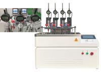 China HDT VICAT Testing Machine solution for testing heat distortion and Vicat softening temperatures in control processes for sale
