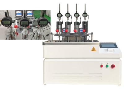 China HDT VICAT Testing Machine solution for testing heat distortion and Vicat softening temperatures in control processes for sale