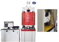 China Servo Hydraulic Testing Machine with Oil Cylinder Lower Double Space Structure for Tensile Compression and Bending Tests for sale