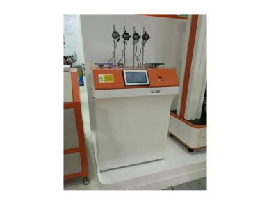 China HDT VICAT Testing Machine used in control laboratories to evaluate thermal properties of plastics and polymers accurately for sale