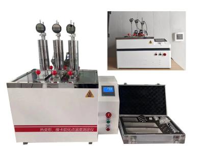 China HDT VICAT Testing Machine Providing Measurement of Thermal Deformation and Softening Point Temperature for Plastic Testing for sale