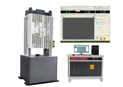 China Servo Hydraulic Testing Machine Equipped with Special Jaw for Accurate Measurement of Steel Strand and Rebar Mechanical Properties for sale