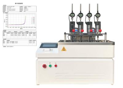 China HDT VICAT Testing Machine solution for determining heat distortion temperature and softening point of thermoplastic materials for sale