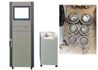 China Plastic Pipe Hydrostatic Pressure Testing Machine with High‑precision Pressure Sensor & Data Logging Function for Test Report Generation for sale