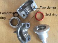 China φ 25mm Pvc Plastic Pipe End Caps Fpr Pipe Pressure Test 65*65mm Outer Dia for sale
