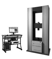 China Servo Motor 300kn Electronic Universal Testing Machine , Tensile Strength Tester for sale