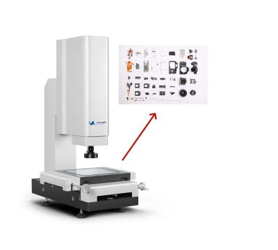 China 2D Video Measurement System Semi Auto for Professional Use and Inspections for sale